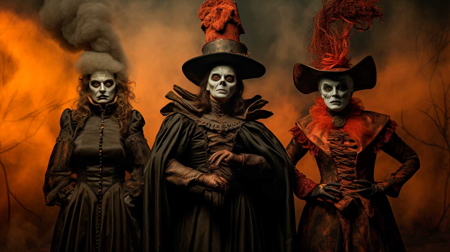 Dibujo De Brujas Macbeth